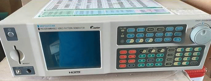 MASTER MSPG-2033M Programmable Video Signal Generator | rescience