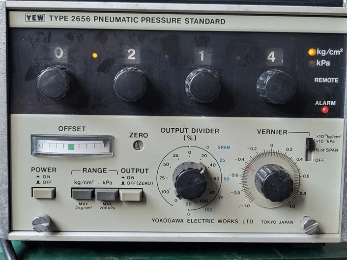 Yokogawa 2656 Pneuatic Pressure Standard | rescience