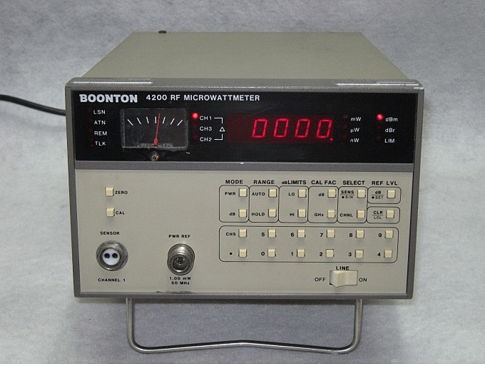 BOONTON 4200-S/16 4200 RF MICROWATTMETER | rescience