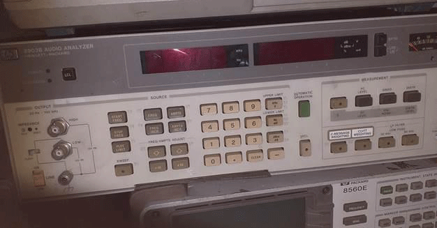 HP 8903B Audio Analyzer | rescience