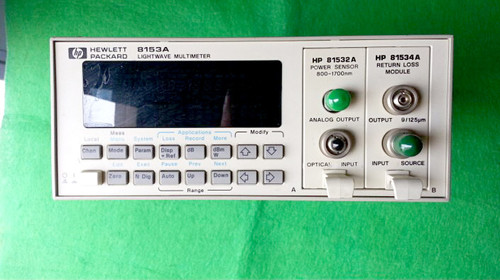 HP 8153A Lightwave Multimeter | rescience