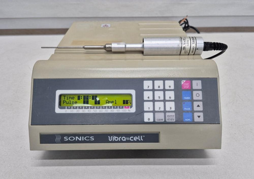 SONICS VCS 130 Vibra cell Ultrasonic Processor | rescience