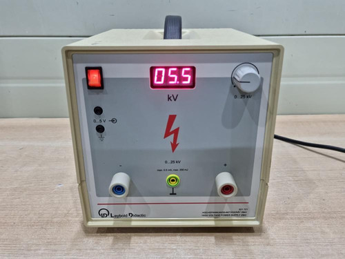 Leybold Didactic 521 721 High Voltage Power Supply | rescience