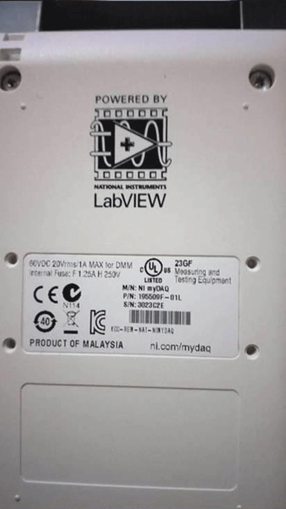 National Instruments NI myDAQ | rescience