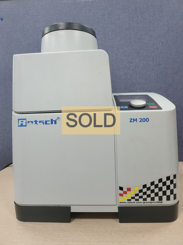 RETSCH ZM200 Ultra Centrifugal Mill Grinder Stainless Steel Cassette ...