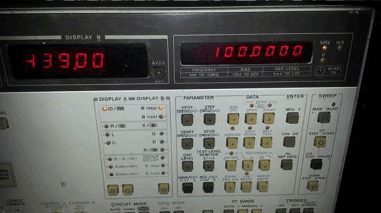 HP 4192A 5HZ-13MHZ LF Impedance Analyzer | rescience