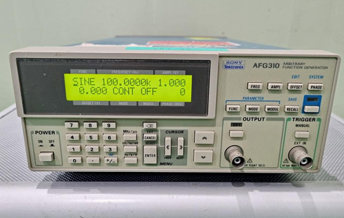 Tektronix AFG310 Arbitrary Function Generator | rescience