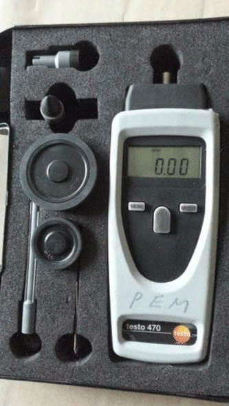 Testo 470 RPM Tester | rescience