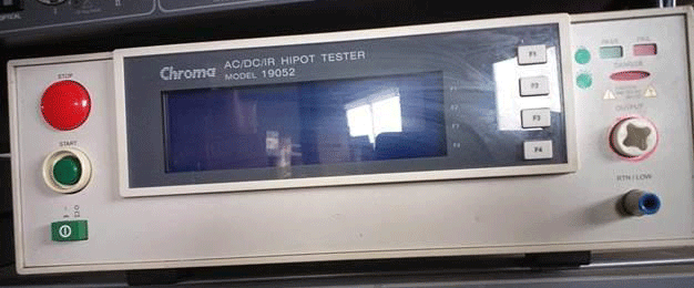 Chroma 19052 AC/DC/IR Hipot Tester | rescience Chroma 19052 AC/DC/IR Hipot Tester | rescience