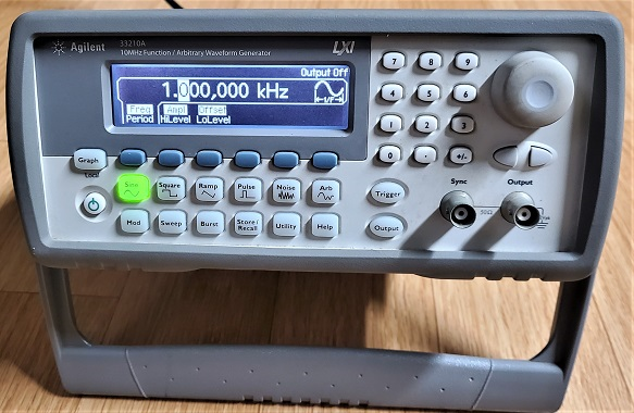 Agilent 33210A 10 MHz Function / Arbitrary Waveform Generator | rescience
