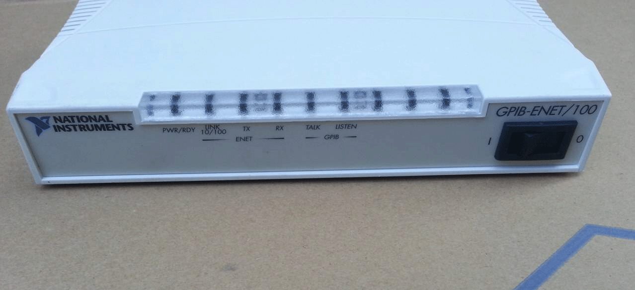 National Instruments GPIB-ENET/100 IEEE 488 controller | rescience