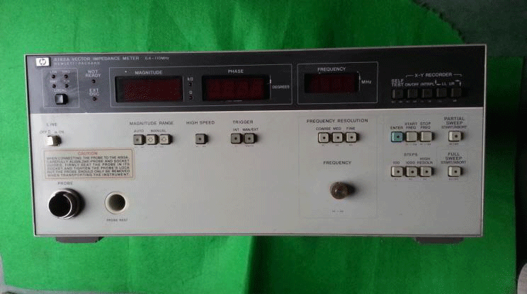 HP 4193A Vector Impedance Meter | rescience