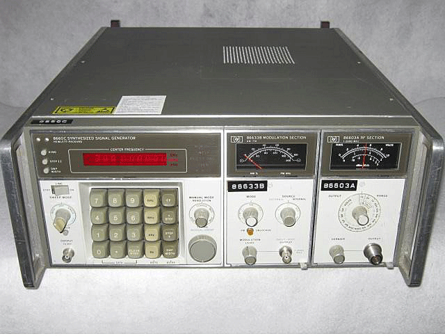 HP/KEYSIGHT 8660C Synthesized Signal Generator | rescience