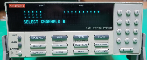 Keithley 7001 switch system | rescience