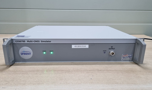 SPIRENT GSS6700 Multi-GNSS Simulator | rescience