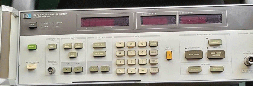 HP 8970A Noise Figure Meter | rescience