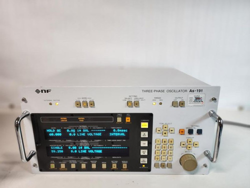 NF AS-191 Three Phase Oscillator | rescience