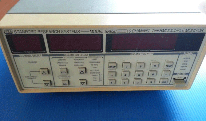 Stanford Research System SR630 Thermocouple Monitor | rescience
