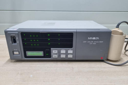 MINOLTA CA-100 CAT Color Analyzer + probe | rescience