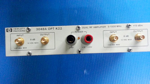 HP 3048A OPT K22 Dual RF Amplifier | rescience