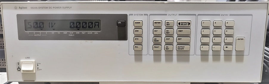 Agilent 6624A System DC Power Supply | rescience