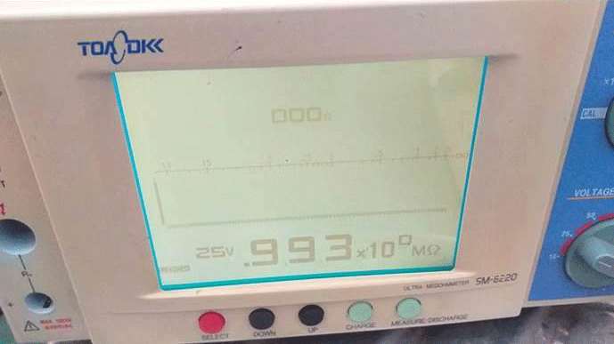 TOA-DKK SM-8220 Ultra Megohmmeter | rescience