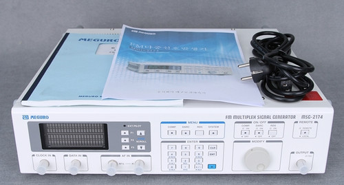 Meguro MSG-2174 FM Multiplex Signal Generator | rescience