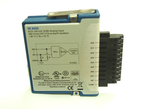 National Instruments cDAQ NI 9203 | rescience