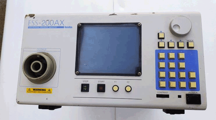 Noiseken ESS-200AX Electrostatic Discharge Simulator | rescience Noiseken ESS-200AX Electrostatic Discharge Simulator | rescience