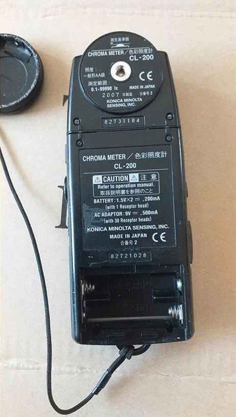 Konica MinoltaCL-200 Chroma Meter | rescience