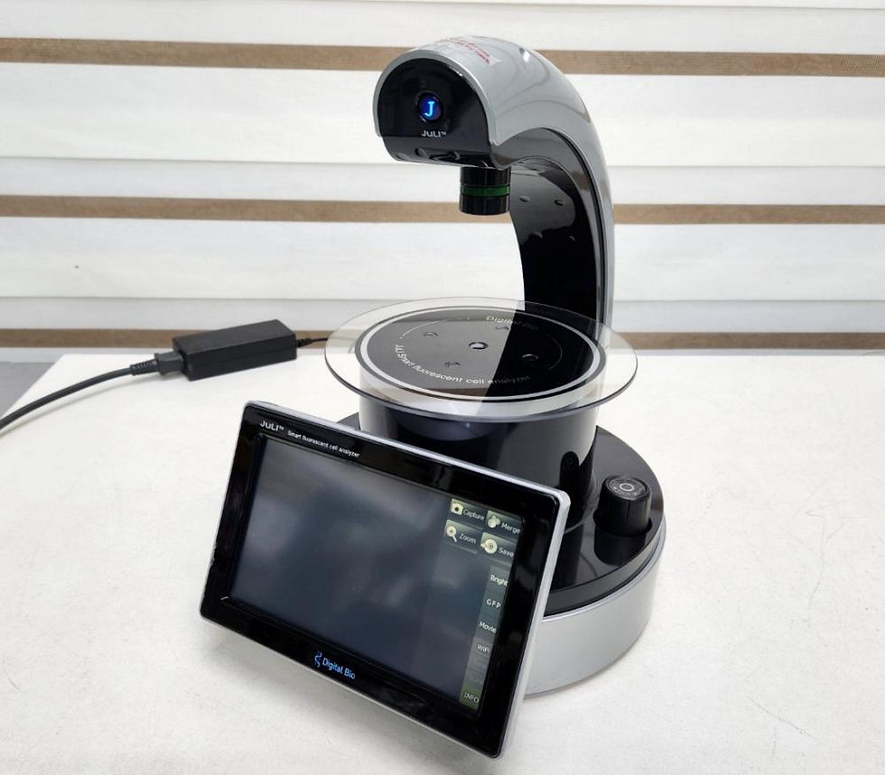JULI smart fluorescent cell analyzer | rescience