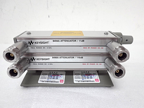 Keysight 8494A, 8496A, 11716A Attenuator Set | rescience