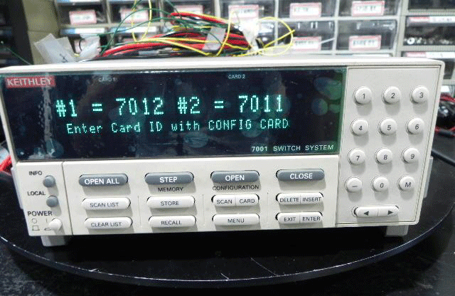 Keithley 7001 Switch System(7011 / 7012 ) | rescience