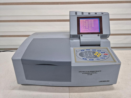 LABOMED UVD-3200 SPECTRO UV-VIS Double Beam PC8 SCANNING Auto Cell ...