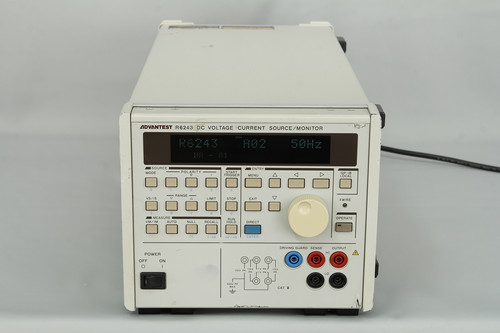 Advantest R6243 DC Voltage Current Source/Monitor | rescience