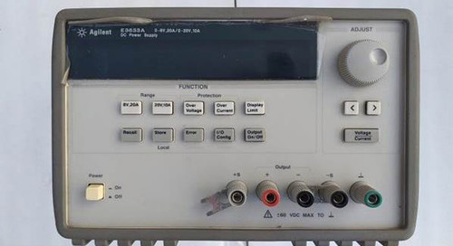 Agilent E3633A DC Power Supply | rescience