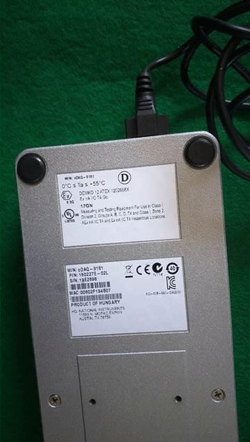 National Instruments cDAQ-9181 CompactDAQ | rescience