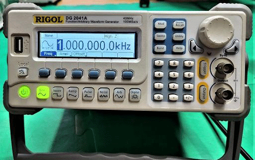 RIGOL DG2041A function/arbitrary waveform generator | rescience