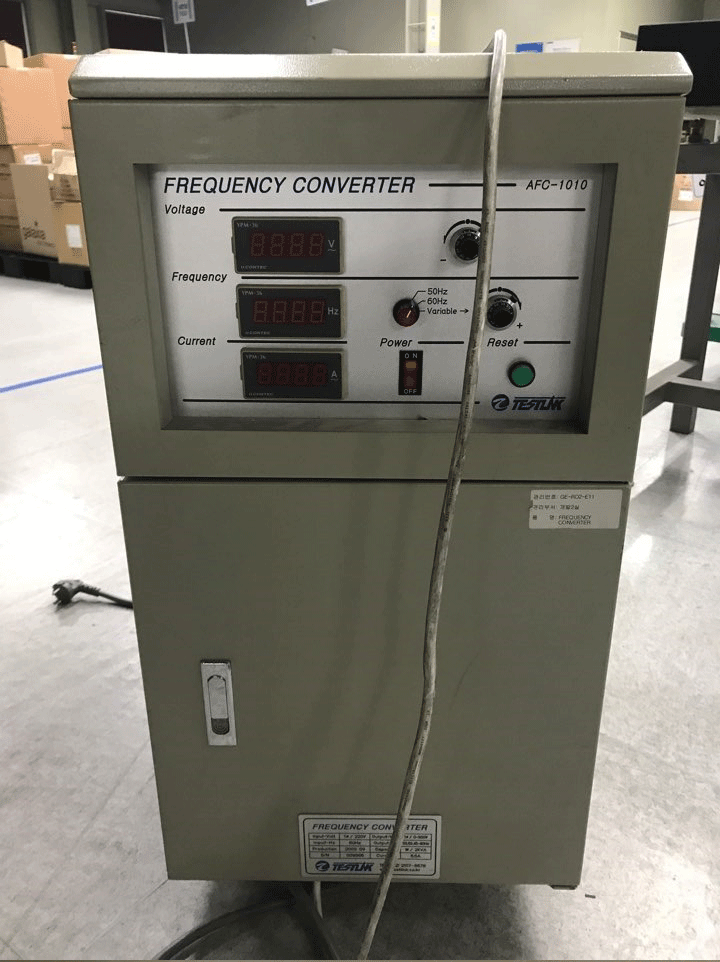Testlink AFC-1010 Frequency Converter | rescience