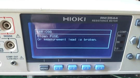 HIOKI RM3544 Resistance Meter-FOR PART | rescience