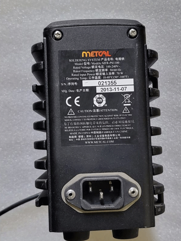 METCAL MFR-1100 Soldering System | rescience
