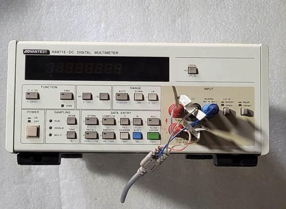 Advantest R68v71E-DC Digital Multimeter | rescience