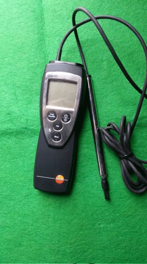 Testo 425 hotwire anemometer | rescience