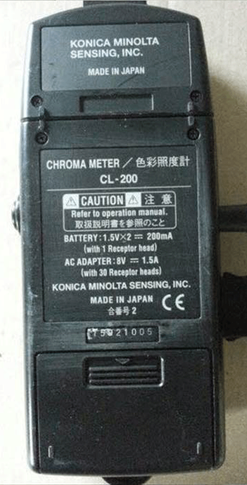 Konica Minolta CL-200 Chroma Meter | rescience