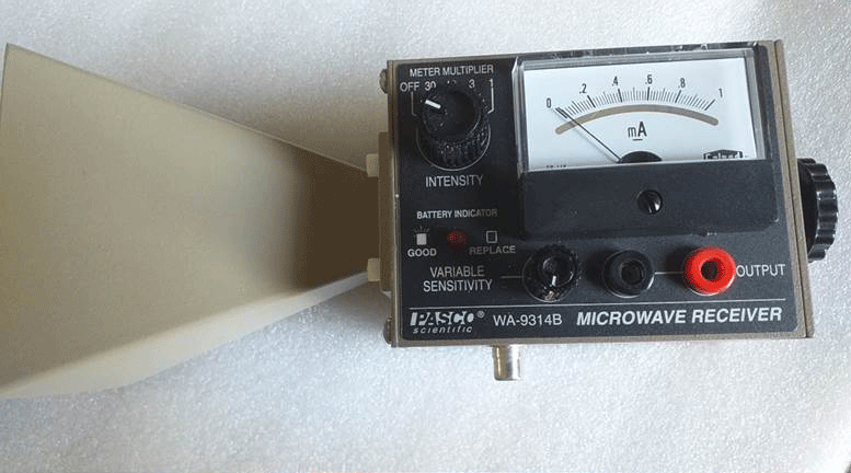 PASCO WA-9314B Gunn Diode Microwave Transmitter & Receiver | rescience