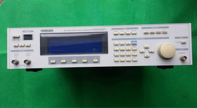 Kikusui KSG3421 RDS/RBDS Stereo Signal Generator | rescience