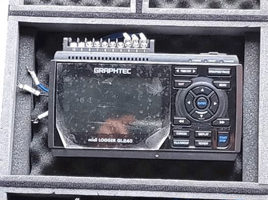 GRAPHTEC GL240 MIDI LOGGER | rescience