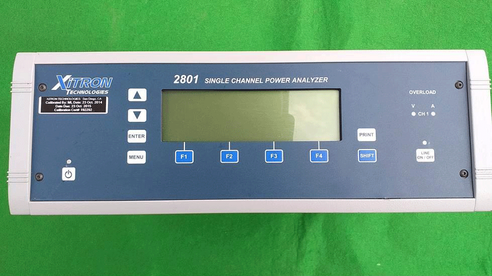 XiTRON 2801 Single Channel Power Analyzer | rescience