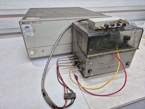 HP 42841A BIAS CURRENT Source / Agilent 16048A Test Leads | rescience