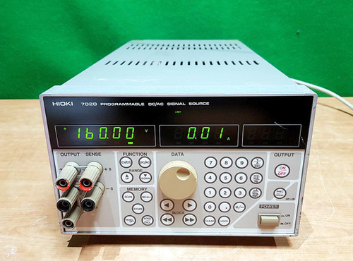 Hioki 7020 Programmable DC/AC Signal Source | rescience